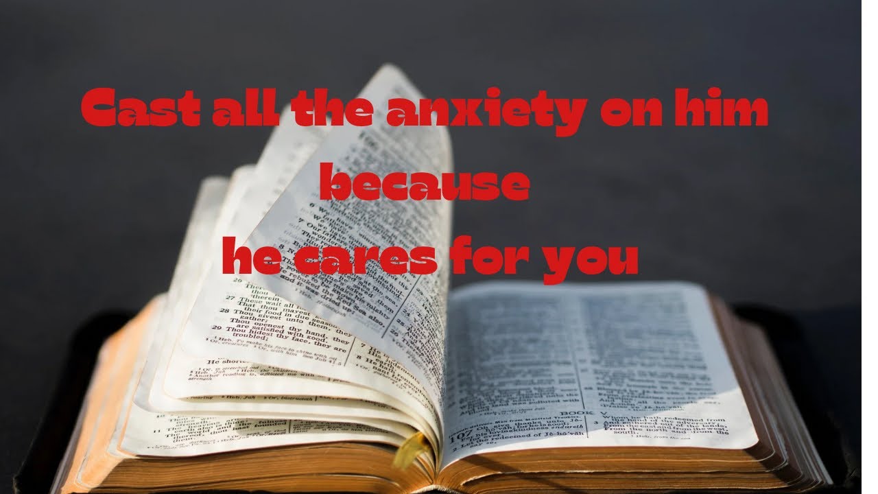 Bible verse ( about anxiety nothing can take away anxiety except living ...