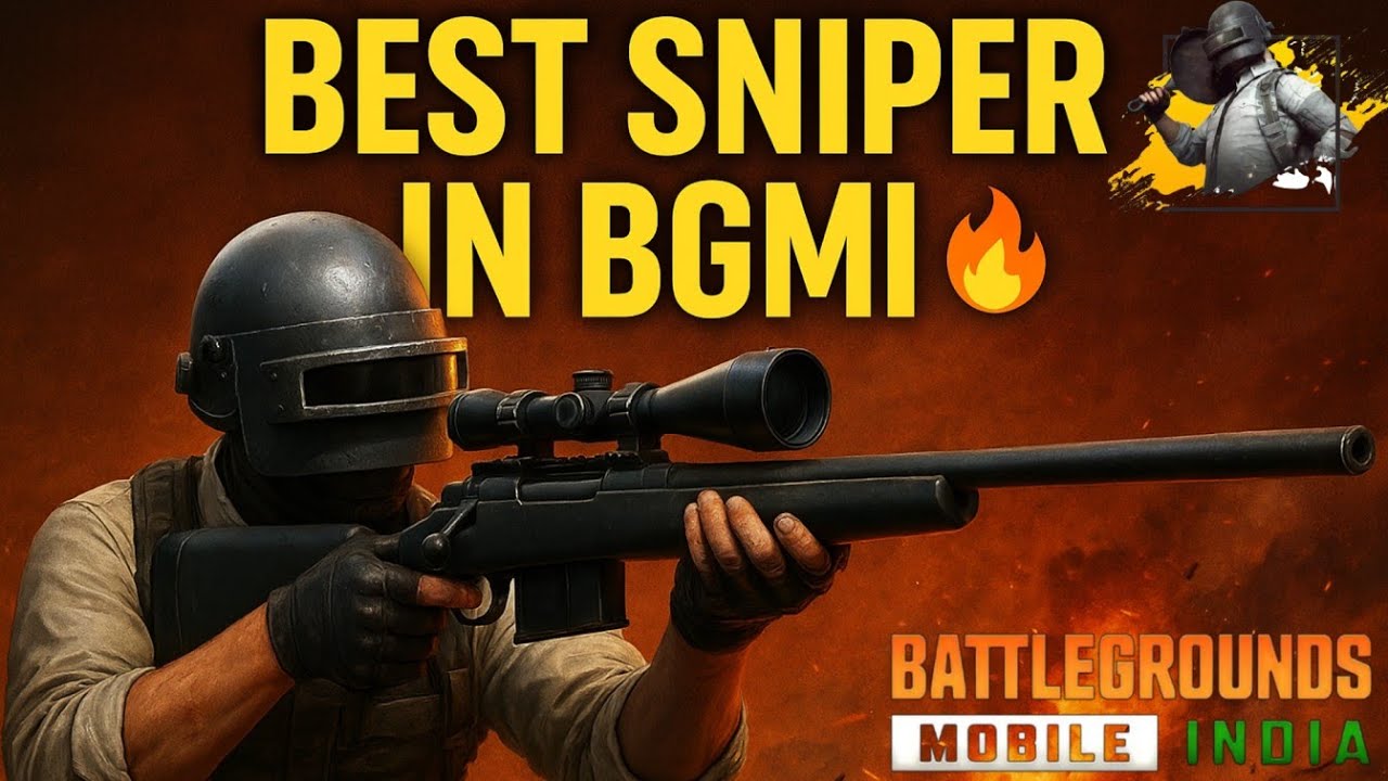 UNSTOPPABLE M24 SNIPER in BGMI 🔥 | BEST SNIPER PLAYER | Crazy Headshots ...
