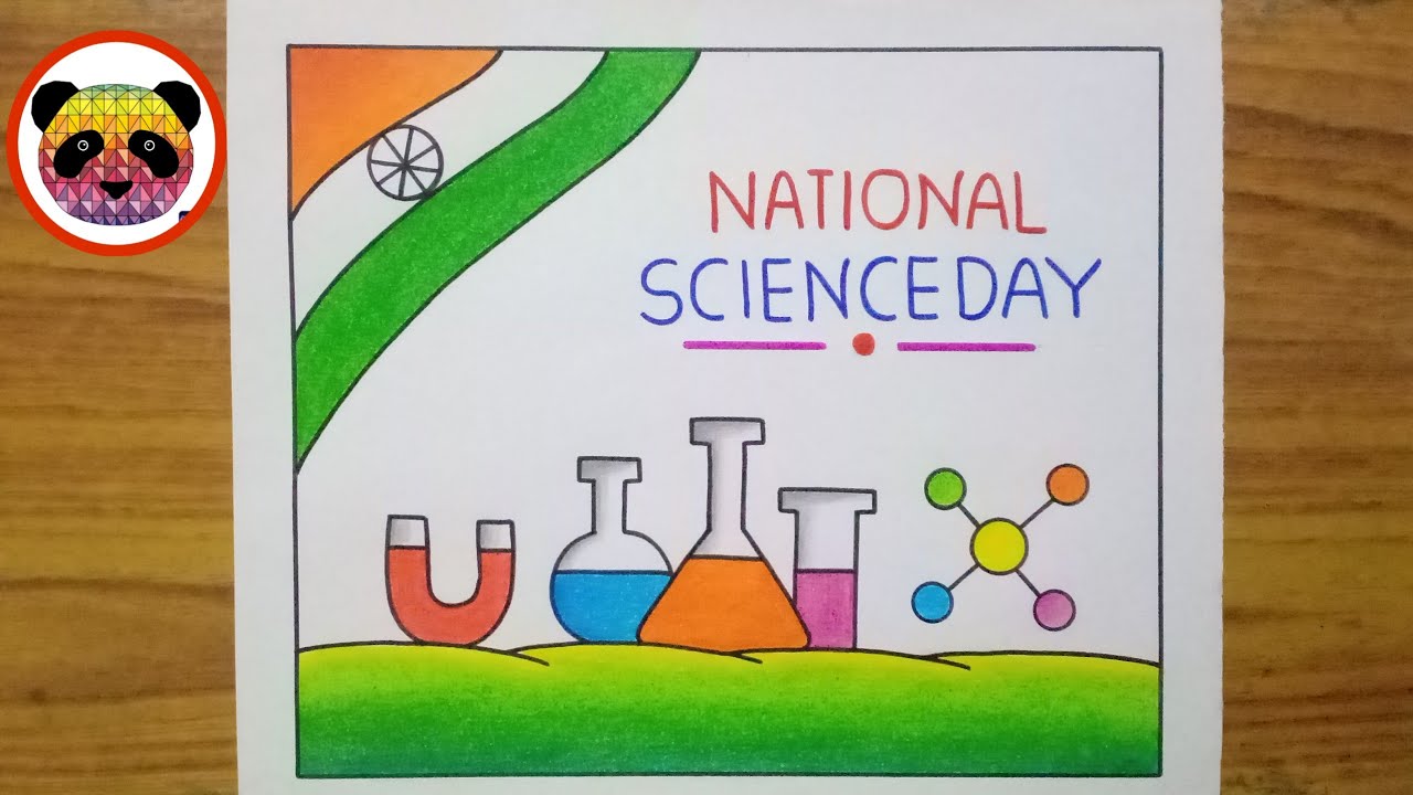 National Science Day Drawing / National Science Day Poster Drawing ...
