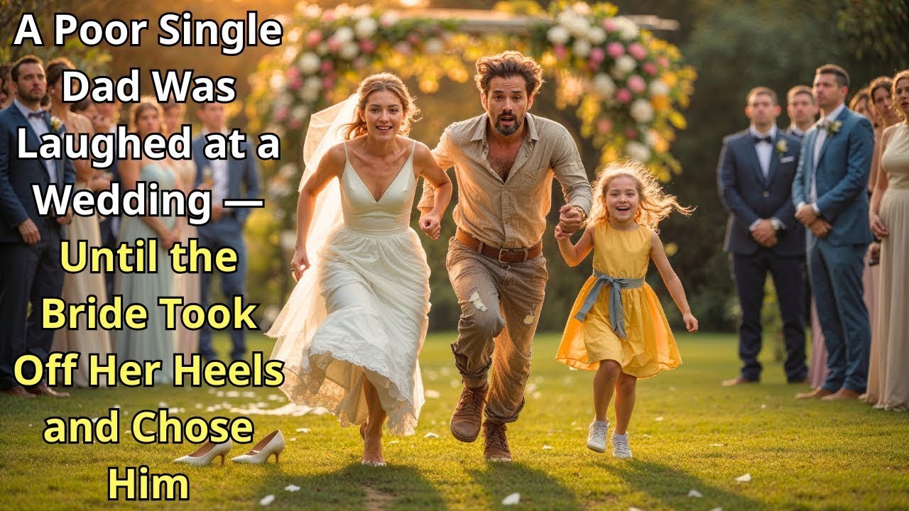 A Poor Single Dad Was Laughed at a Wedding — Until the Bride Took Off ...