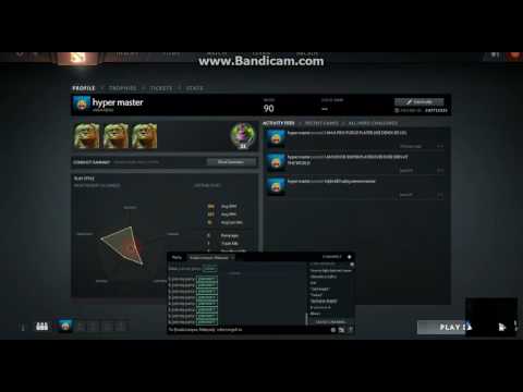 how to see your id dota2 ez by aniqmus007 :) - YouTube