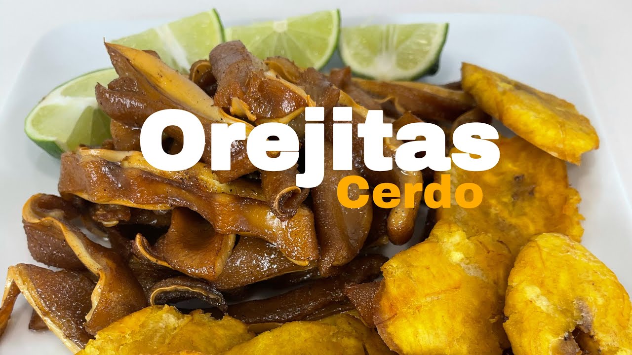 OREJITAS DE CERDO 🐷 FRITURAS DOMINICANA FÁCIL Y RÁPIDO - YouTube