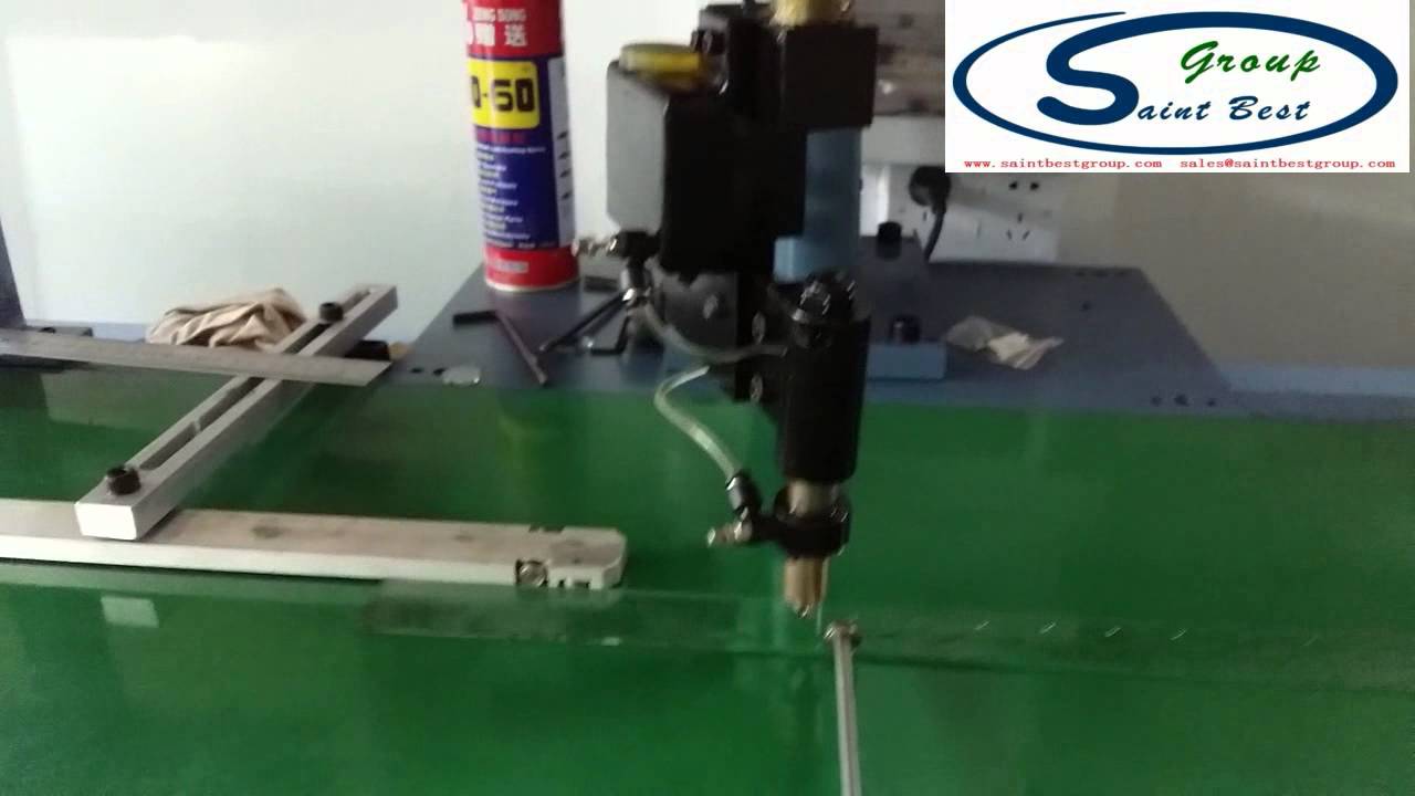 Automatic Round Glass Cutting Machine for diameter 21.4mm of 3mm ...