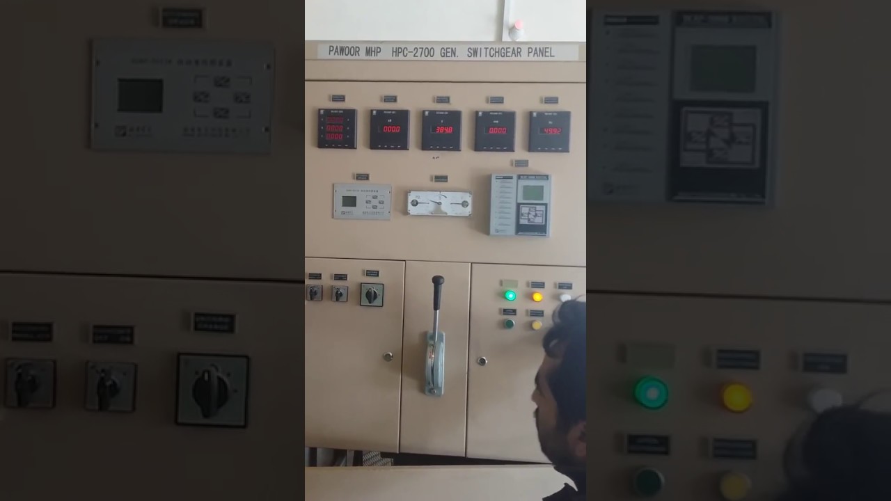 Load rejection Test of Hydro Power Plant - YouTube