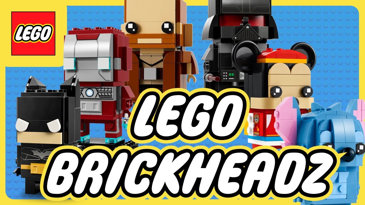 Lego Brickheadz - Funko Pop Lego Sets (Starting my Lego Brickheadz ...