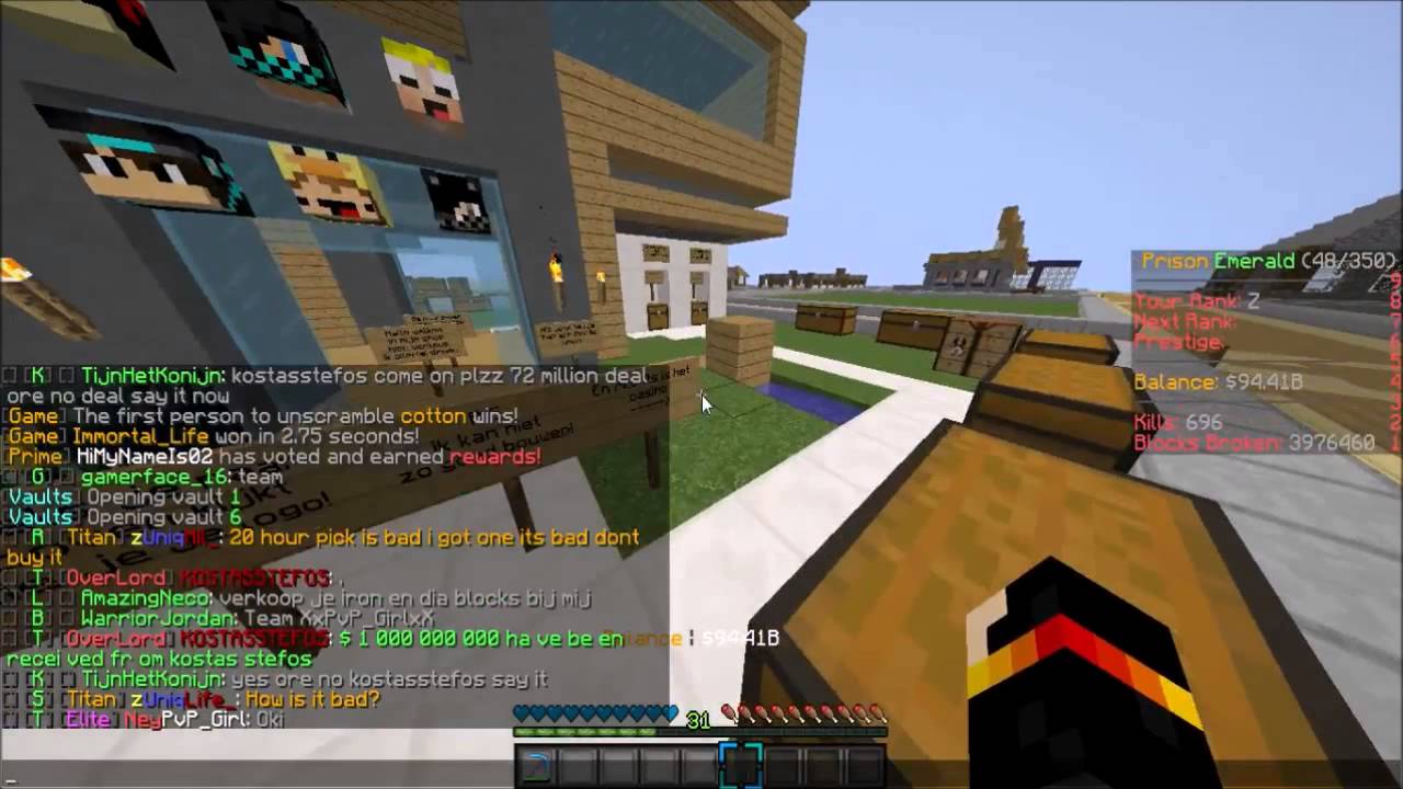 "Speed-Mine" PrimeMC Prison #1 - YouTube