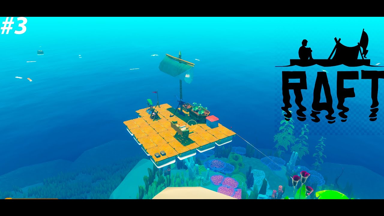 Raft Chapter 1/прохождение #3\новый сожитель ---Валера - YouTube