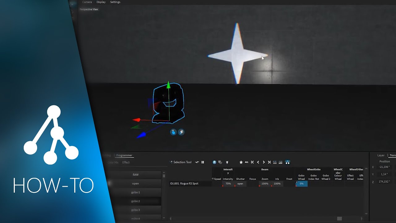 Depence² | How-To | Changing Custom Gobos - YouTube