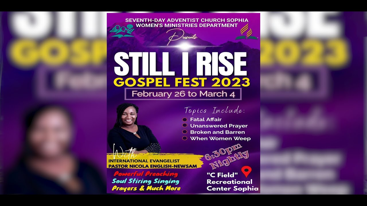 "Fatal Affair" || Still I Rise Gospel Fest 2023 with Pr. Nicola English ...