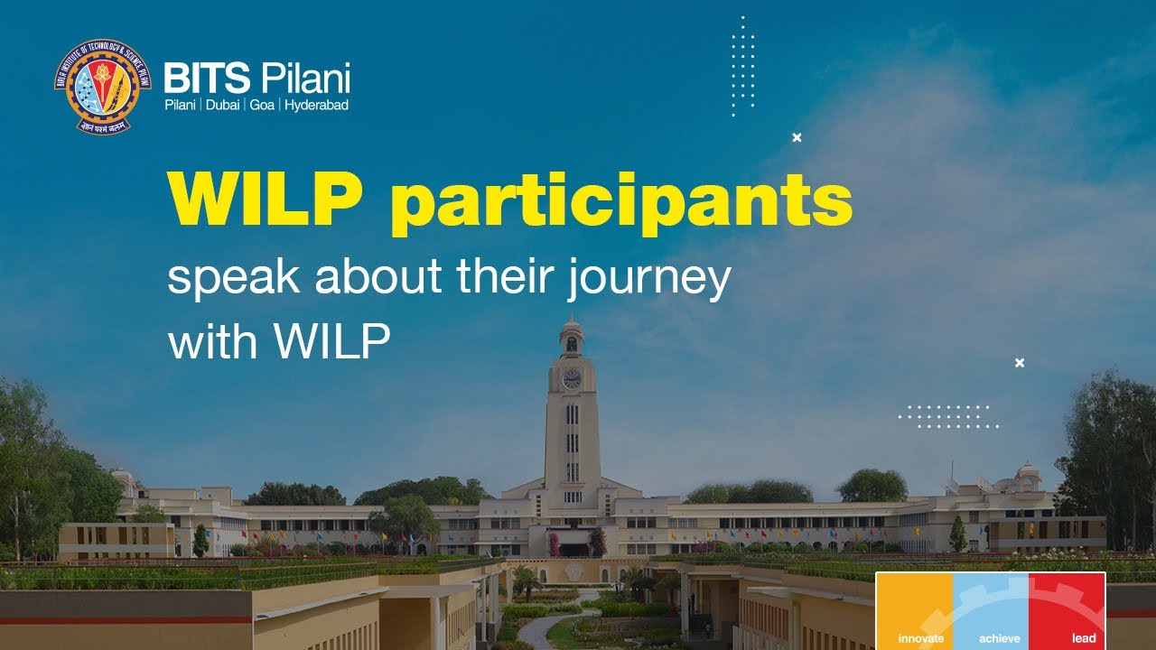 WILP participants speak about their journey with WILP - YouTube