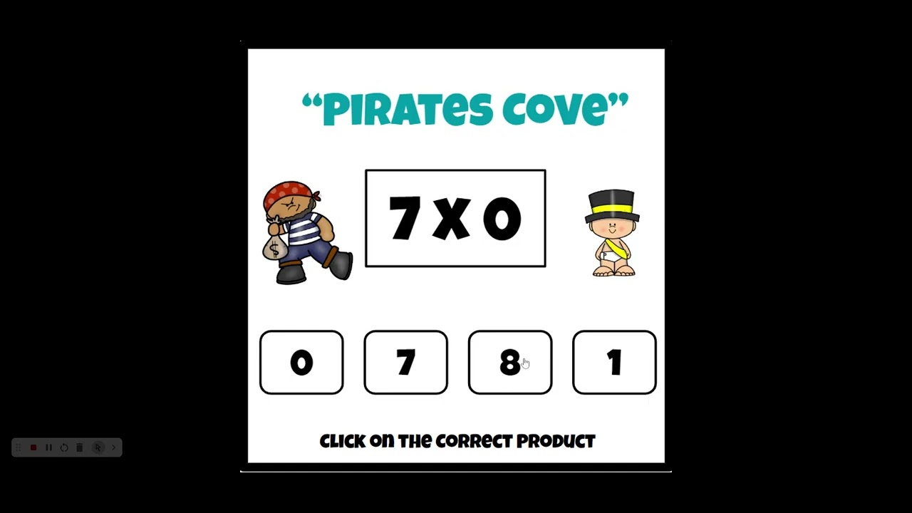 Math Land - Master Your Multiplication Facts - New Year's Themed - YouTube