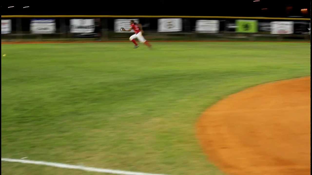 Jensen Beach Wildcats slap hitter Alexa Luna rips ball into the gap for ...