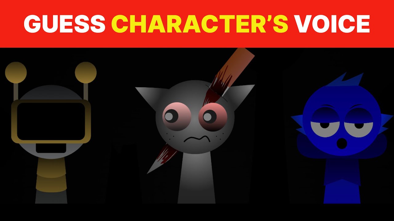 Guess The PHASE 4 SPRUNKI Characters By Their VOICE| Incredibox Sprunki ...