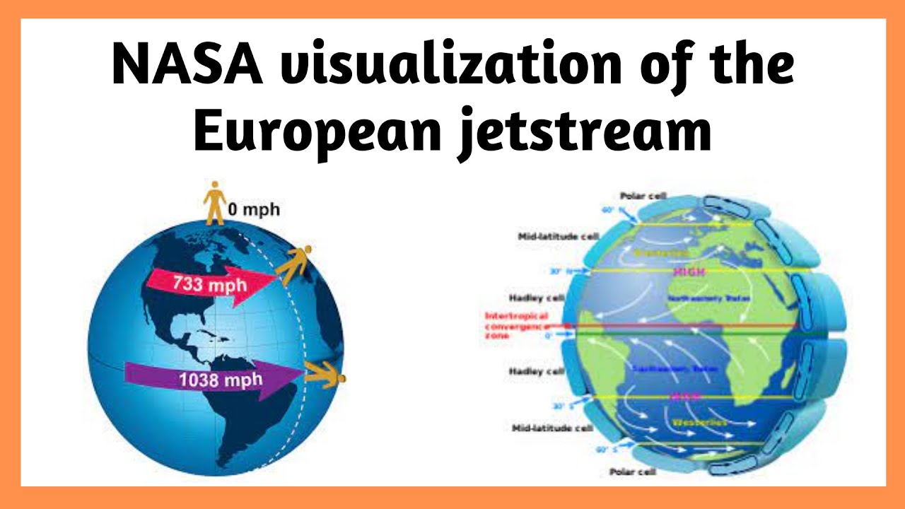 Which way does the jet stream flow in Europe || NASA visualization of ...