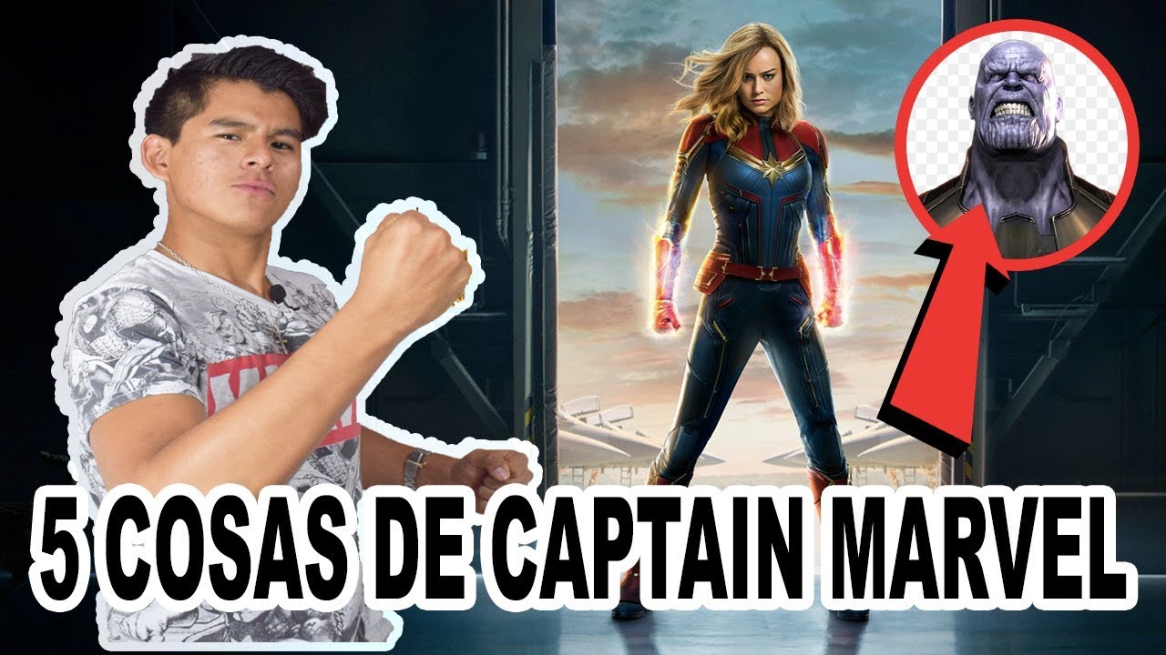 Captain marvel: 5 cosas que debes saber / Luis Hawk - YouTube
