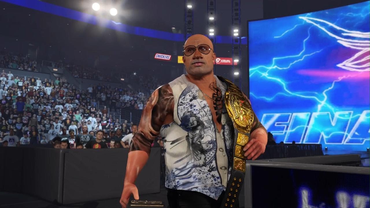 CREACION Y UPDATE DE THE ROCK 24 V9000004 FINAL BOSS BLOODLINE OG ...