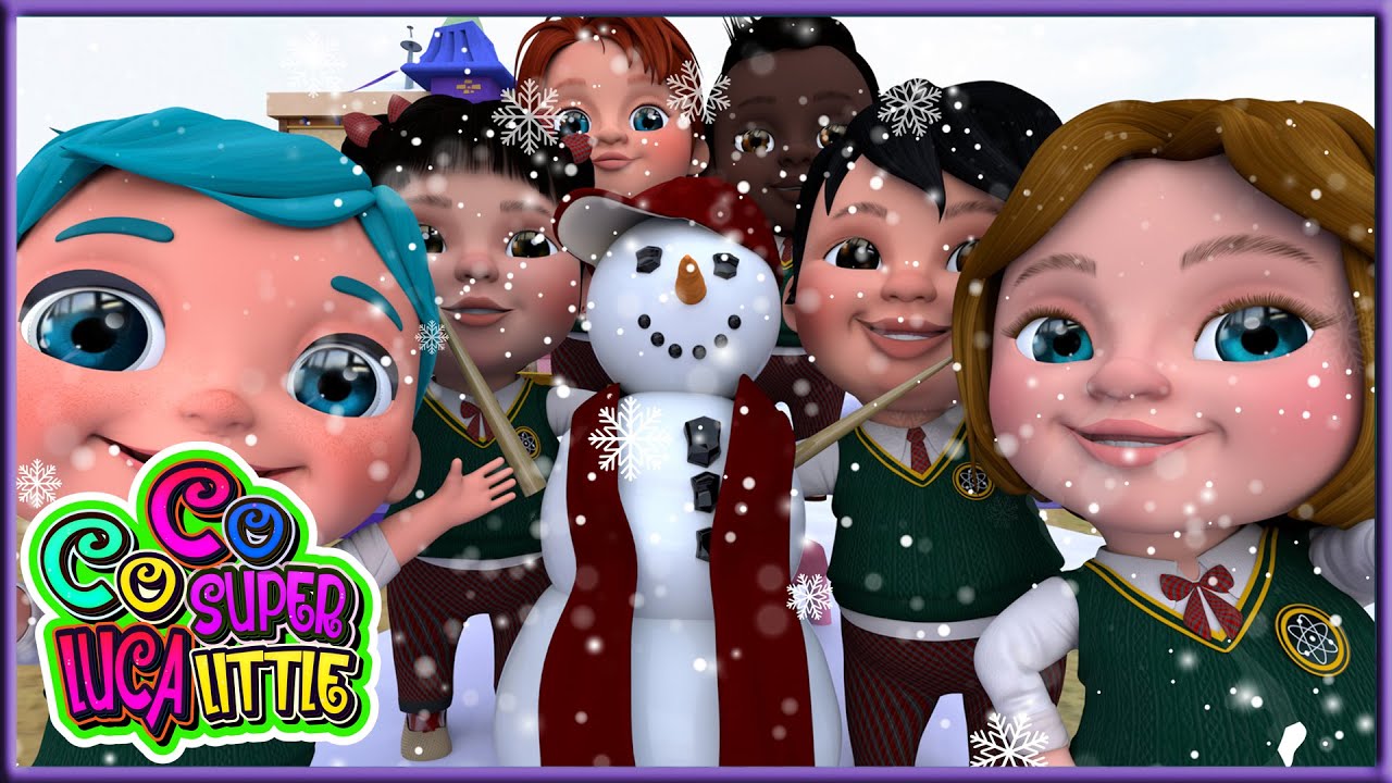 Snowman Song + More | Kids Funny Songs | Coco Super Luca Little . - YouTube