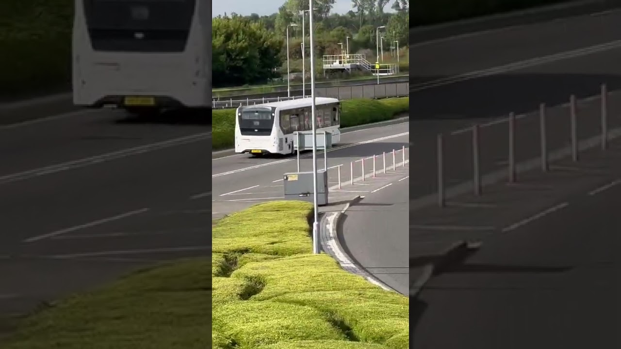 British Airways Staff Shuttle bus at LHR - YouTube