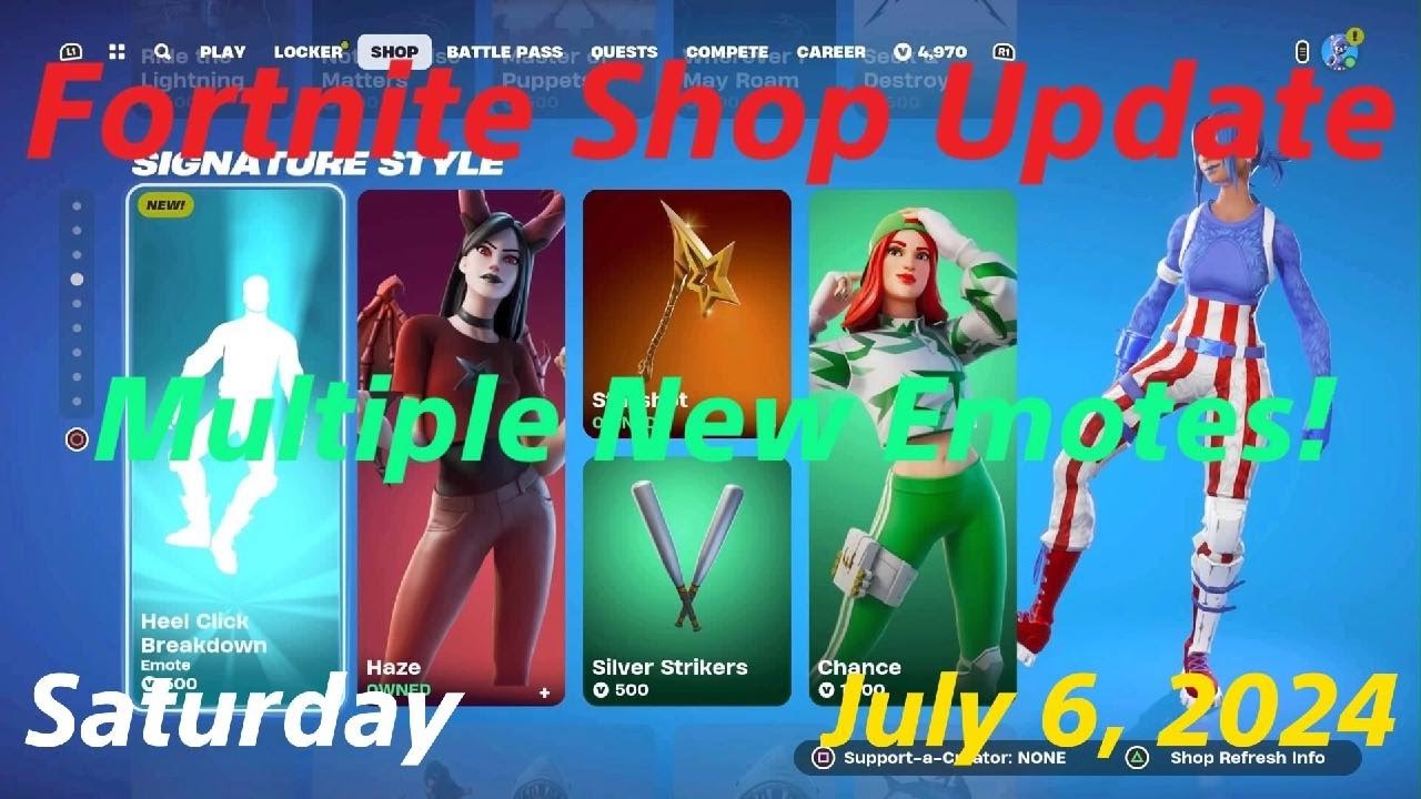 *NEW* Heal Click Breakdown Emote, Chomp Bundle, + Returns - Fortnite ...