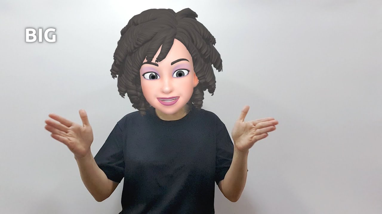 American Sign Language (ASL) Lesson : Opposite Adjectives | Big - Small ...