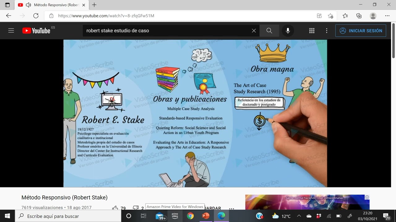 Método responsivo de Robert E. Stake - YouTube