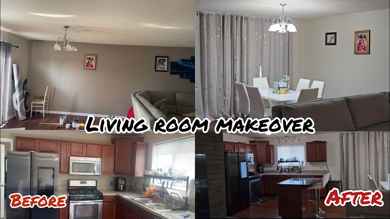 DIY living room makeover | Turning my house into a home | unboxing ...