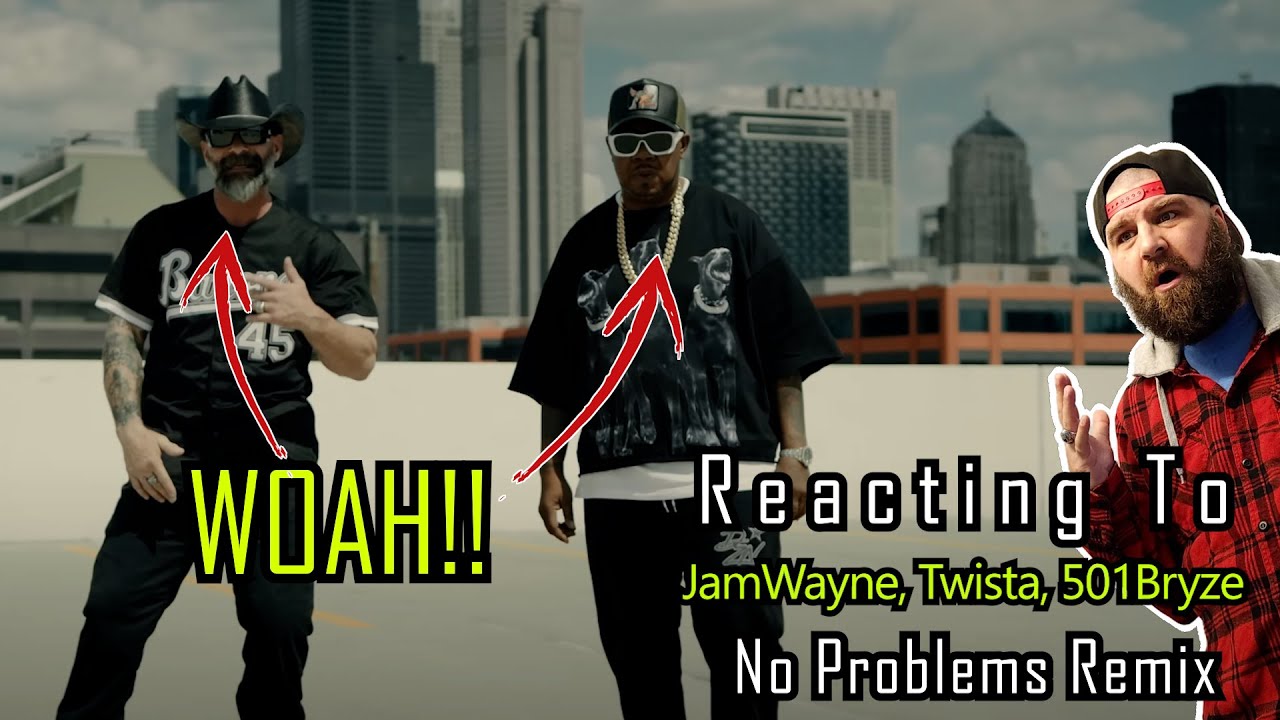 Reacting To JamWayne, Twista, & 501Bryze - No Problems Remix - YouTube