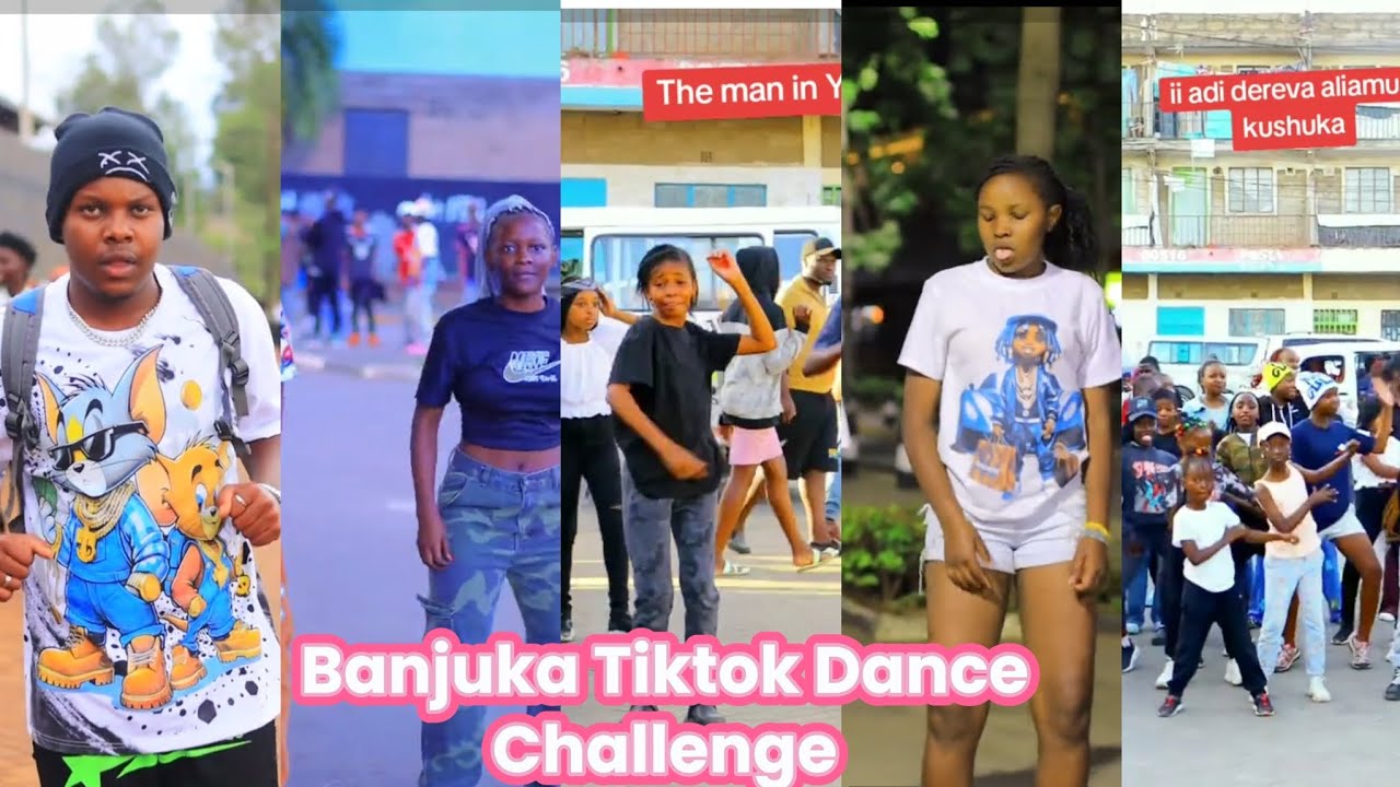 Banjuka Juu Tiktok Dance Challenge Ghost - YouTube