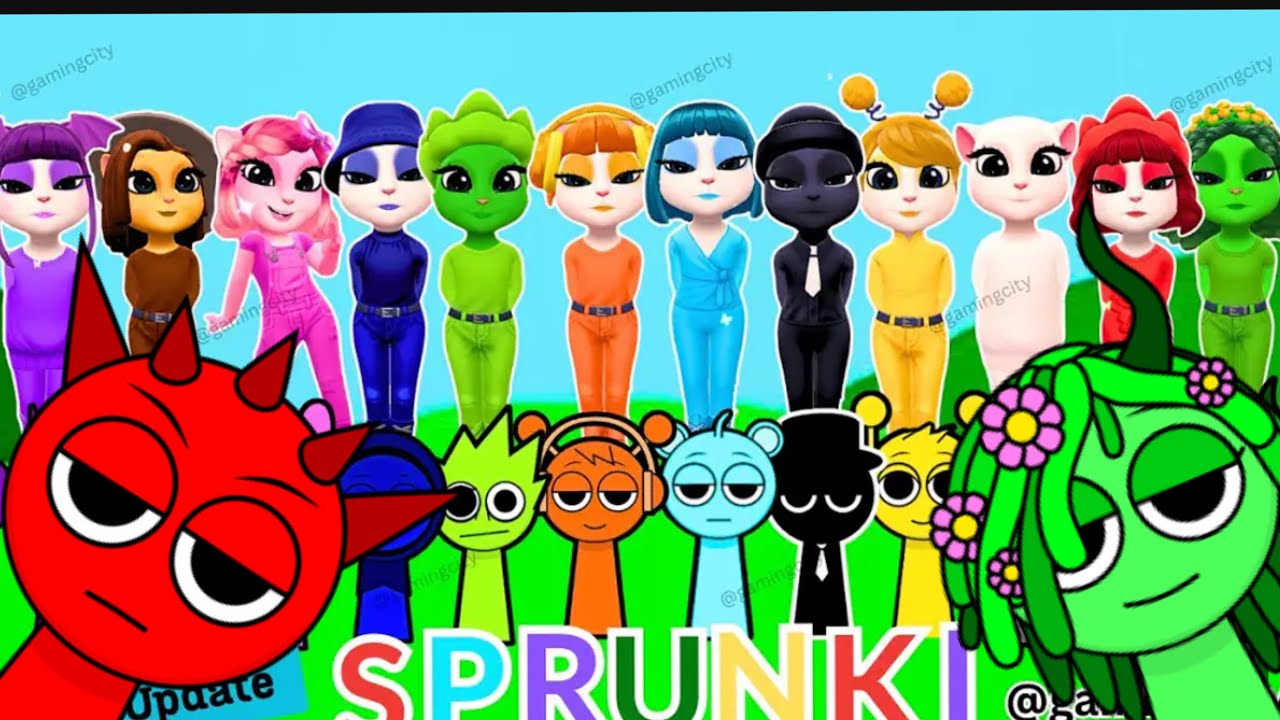 My Talking Sprunki Angela 2 New - YouTube