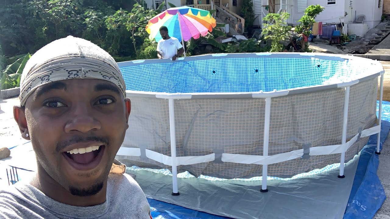 WE BOUGHT A HUGE POOL - YouTube