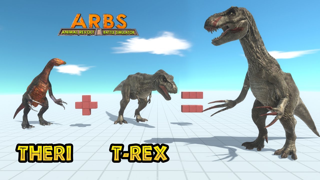 Tyrannozinosaurus Rex (Tz Rex) vs ALL UNIT DINOSAURUS - Animal Revolt ...