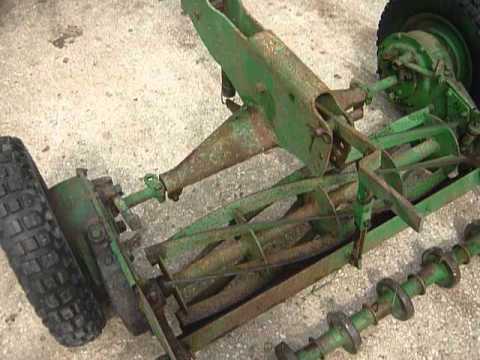 Ransomes Single Gang Mower - YouTube