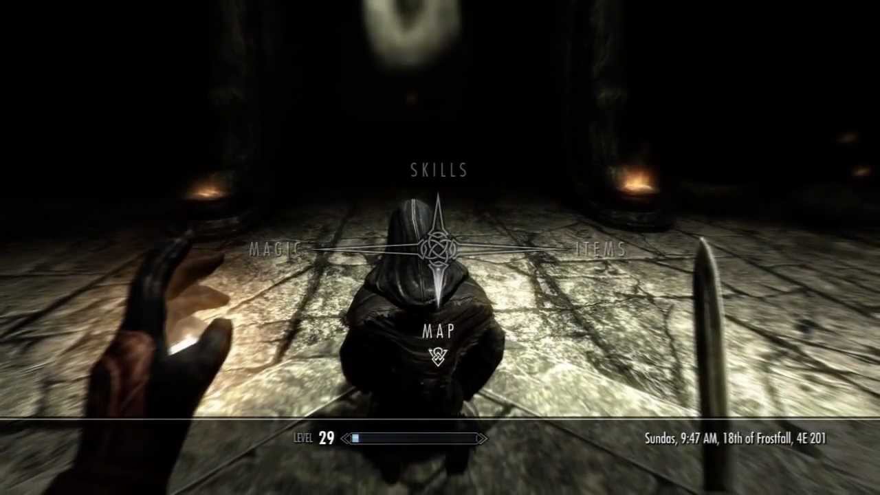 Skyrim - How to get level 100 sneak in minutes! - YouTube