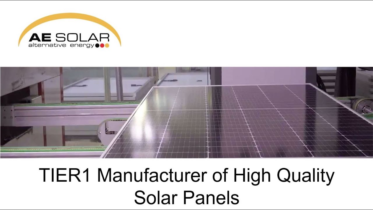 AE Solar - TIER1 Manufacturer of High Quality Solar Panels | Magnet ...
