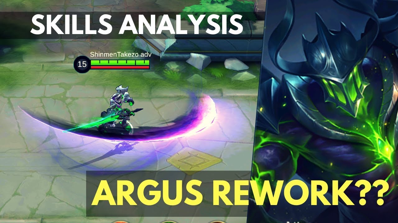 ARGUS NEW SKILLS REWORK JUNE2019 | Mobile Legends - YouTube