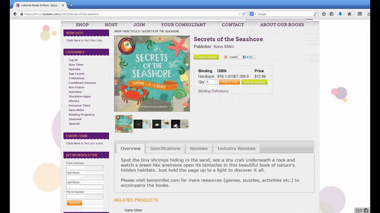 How To Register on My Usborne Website www.bestbookstoday.com - YouTube