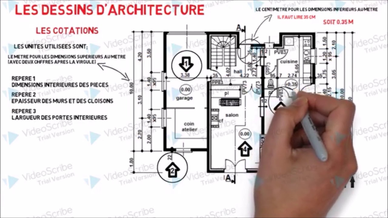 La cotation des plans de niveaux - YouTube