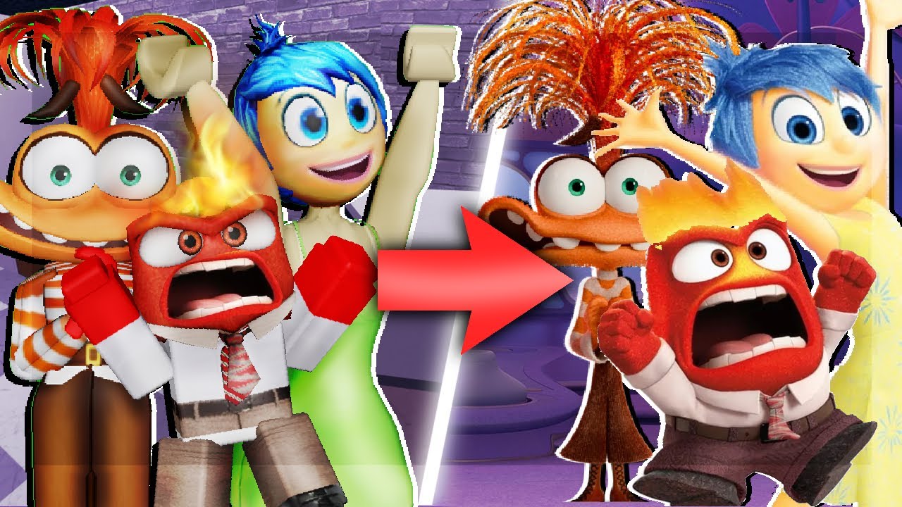 MM2 as INSIDE OUT + MATCHING with other YOUTUBERS!!! - YouTube