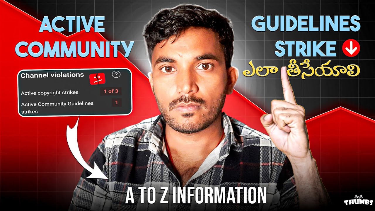 how to remove community guidelines strike on youtube - YouTube