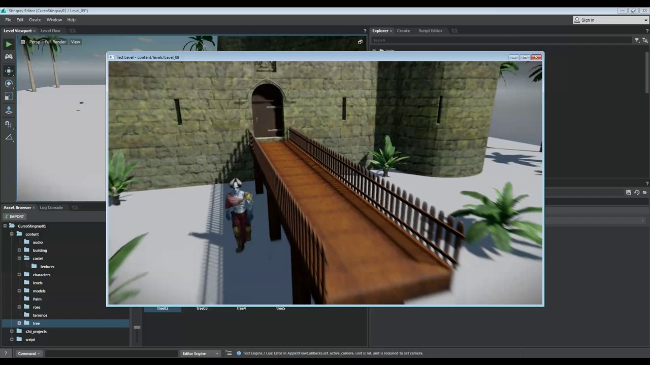 Autodesk Stingray Engine Tests - YouTube