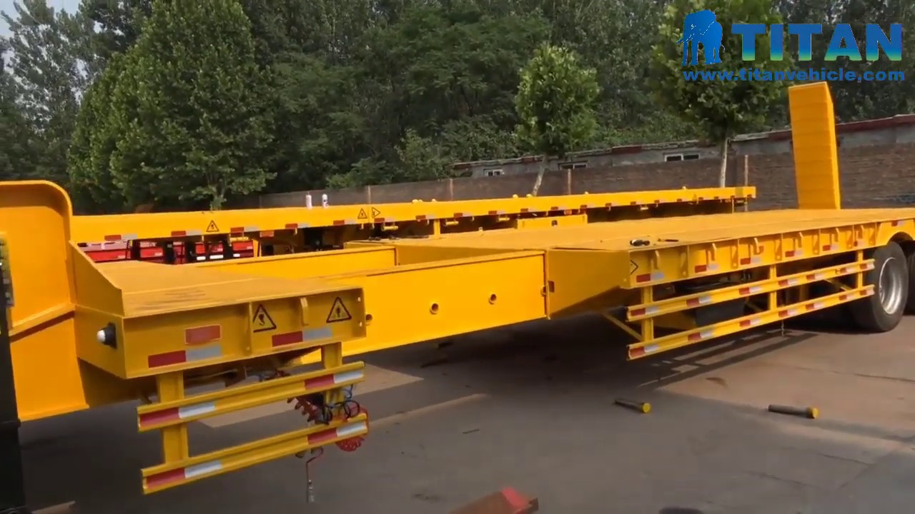 Have you ever seen extendable trailer? It can be extended to 18m, 26m ...