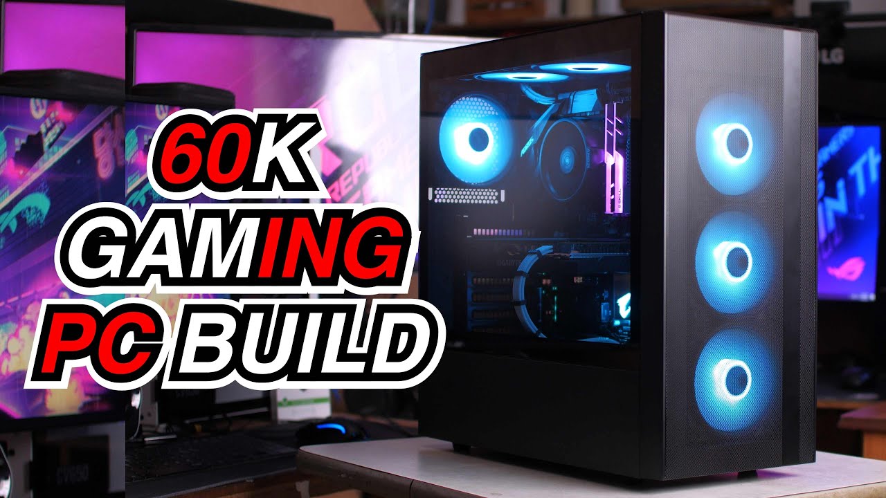 60K GAMING PC TIMELAPSE Build ft. Ryzen 5 2600 | Watercooling ready ...