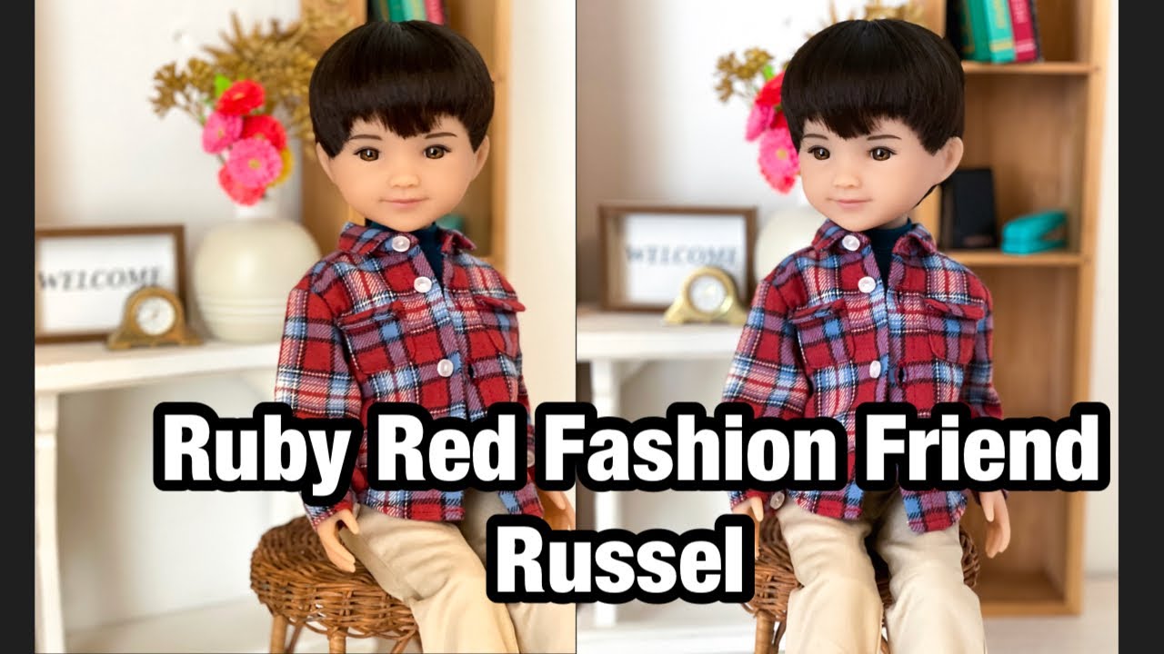 Opening Ruby Red Fashion Friend Limited Edition Russel - YouTube