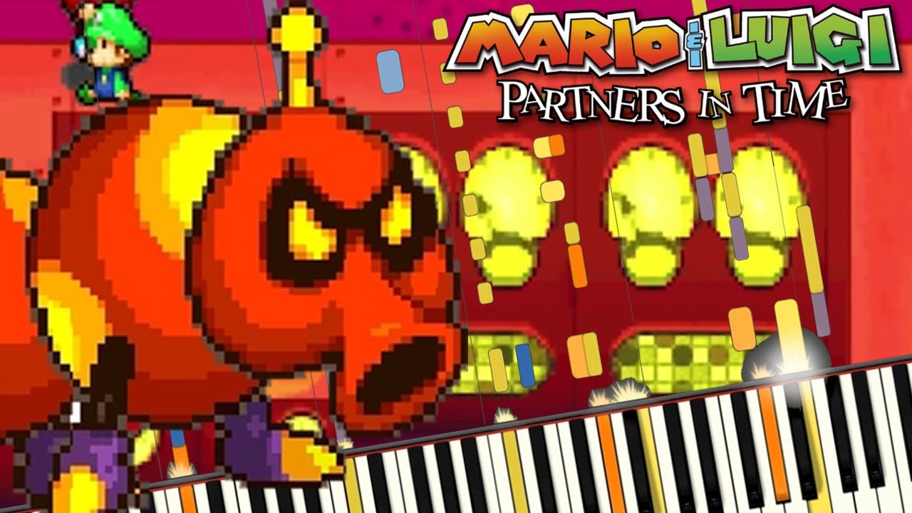Vim Factory - Mario & Luigi Partners in Time (Synthesia) - YouTube