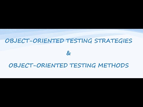 Object Oriented Testing Strategies, Object Oriented Testing Methods ...