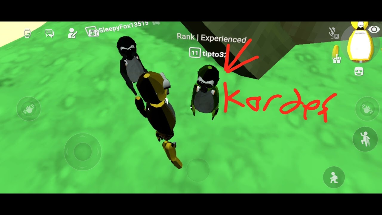 Yine Rec Room gorilla tag videosu :D (Daisy ve Pbbv karakterlerini ...