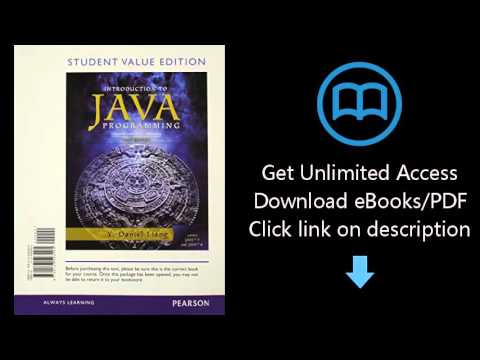 Student Value Edition for Intro to Java Programming, Comprehensive ...