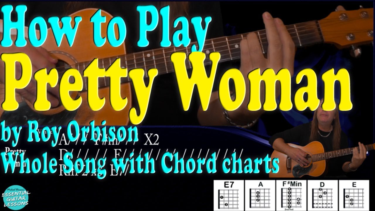 How To Play Pretty Woman On Guitar - YouTube