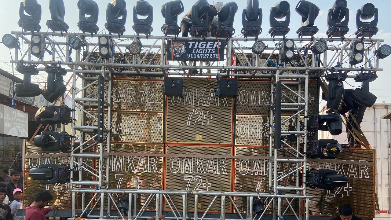 Omkar Sound 72 | 6 Plasma 6 Top | Show In Rashin | Tiger light Pune ...