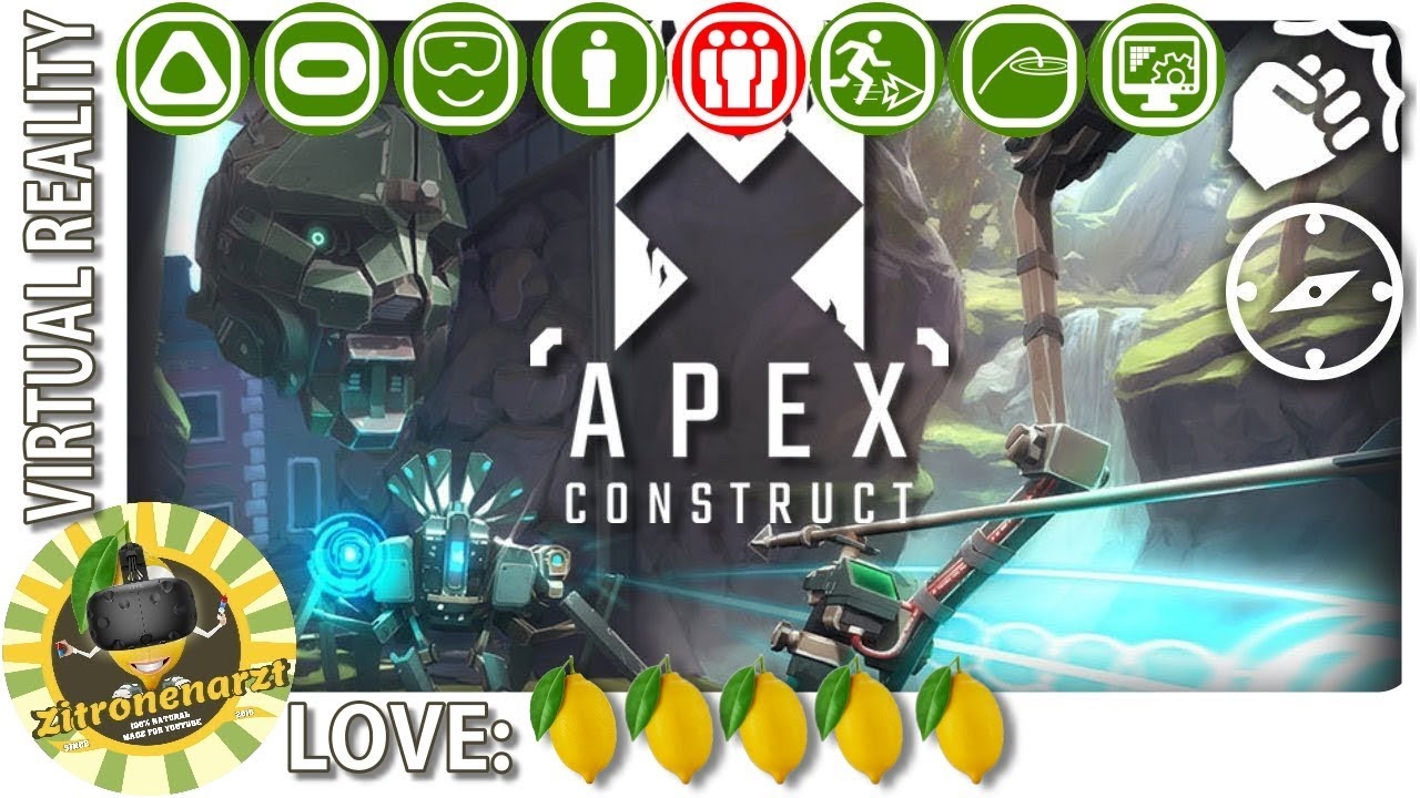 Apex Construct -Top Action VR Adventure [HTC Vive / Oculus/WMR /PSVR] - YouTube